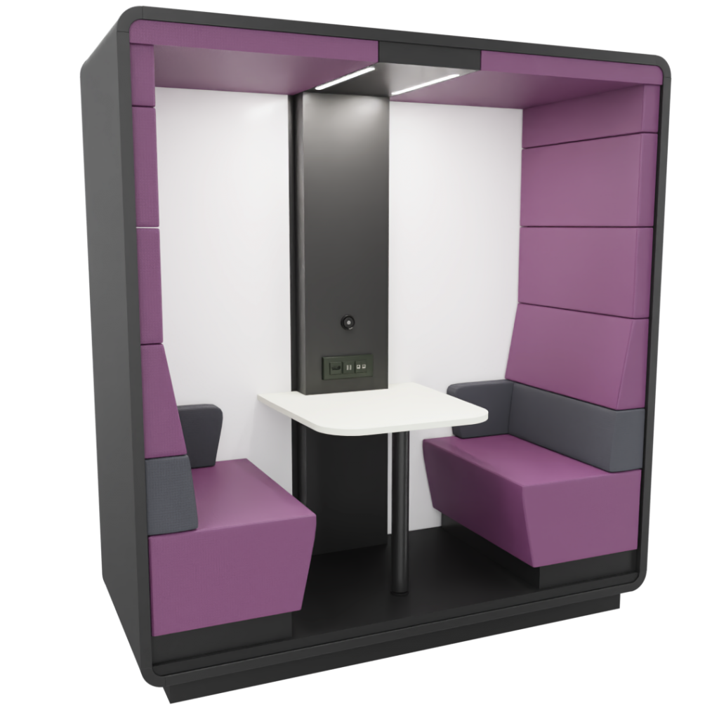 HUSH Meet Open S - Office Booths | By Martin Cuypers